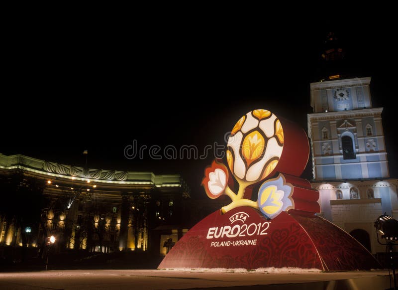 Cup European Football Championship 2012 Editorial Stock Image - Image ...