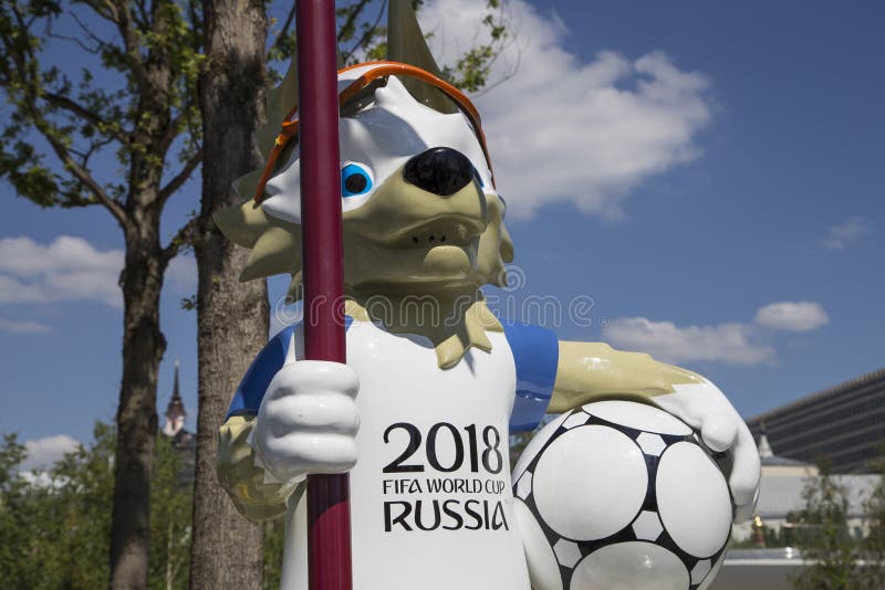 Official Mascot Of The 2018 Fifa World Cup In Russia Wolf Zabivaka