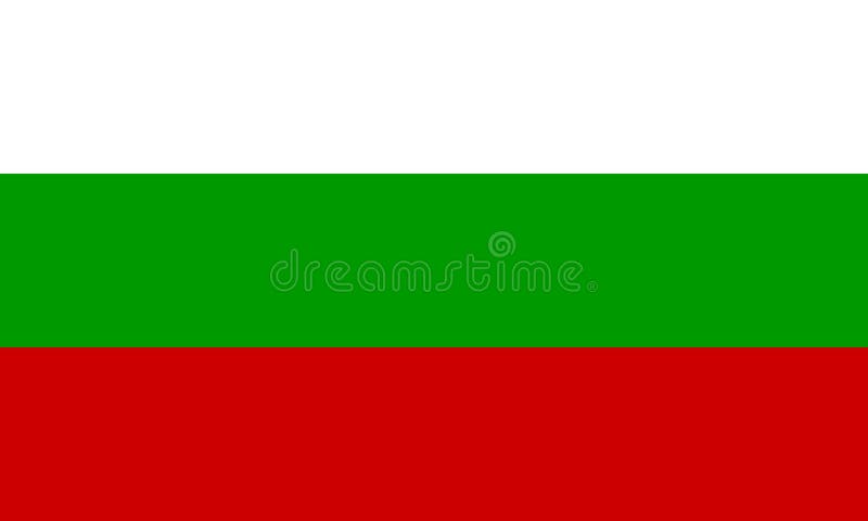 The Official National Flag of Bulgaria. Flag of the Republic of ...