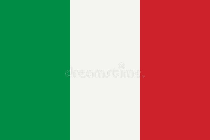Official National Flag of Italy. Vector Illustration Stock Vector ...