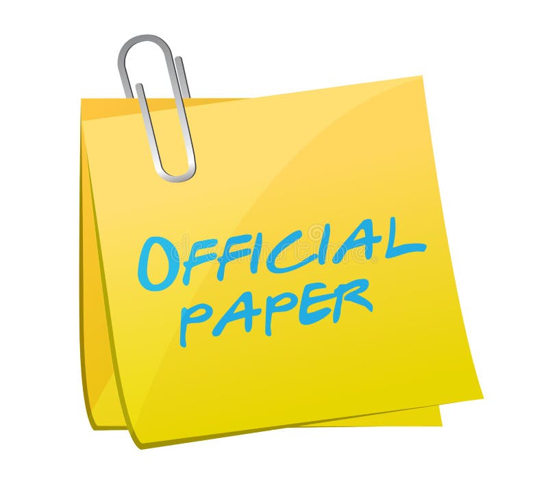 Official Paper Stock Illustrations – 9,365 Official Paper Stock ...