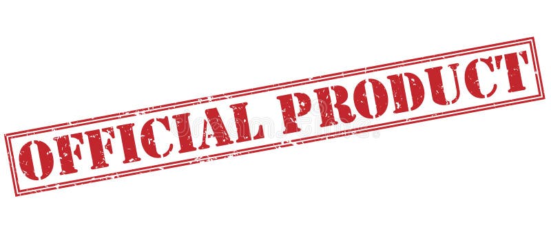 Its official red stamp stock illustration. Illustration of isolated ...