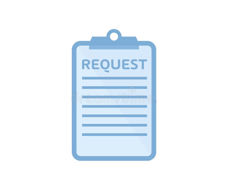 Official Request Notepad, Service Request Logo Design. Privacy Act ...