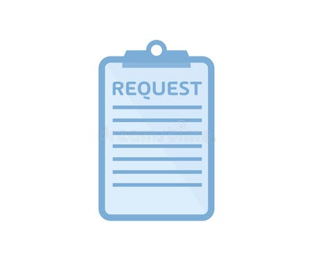 Official Request Notepad, Service Request Logo Design. Privacy Act ...