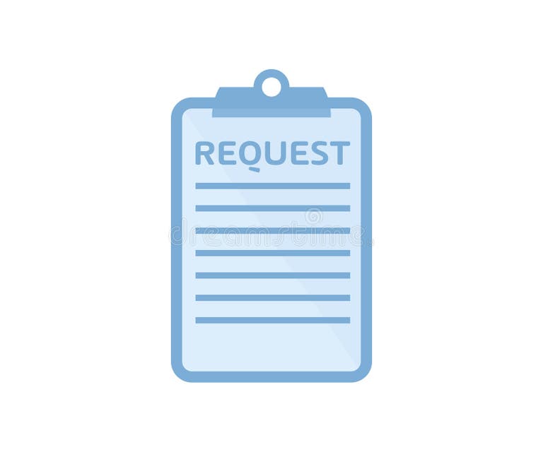 Official Request Notepad, Service Request Logo Design. Privacy Act ...