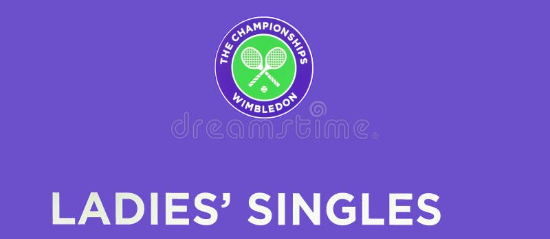 The Emblem of Wimbledon Tournament Editorial Stock Photo - Image of ...