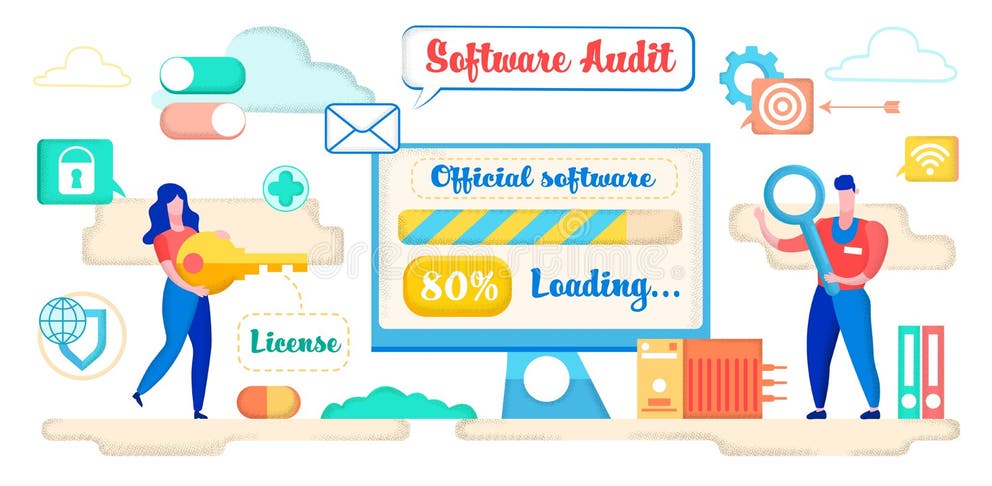 Software License Icon Stock Illustrations – 691 Software License Icon ...