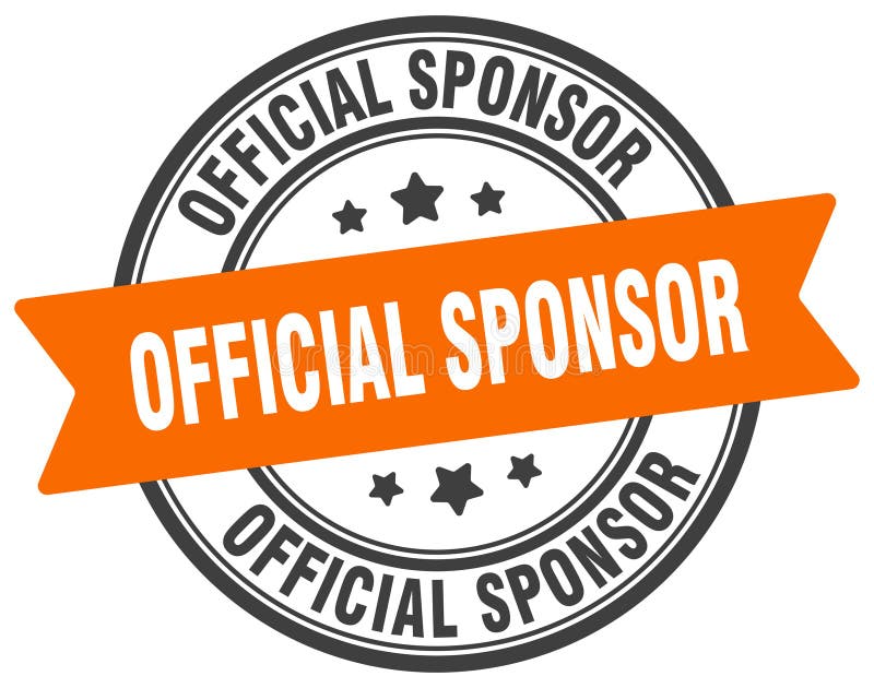 Sponsor stamp stock vector. Illustration of rubber, sticker - 99002271