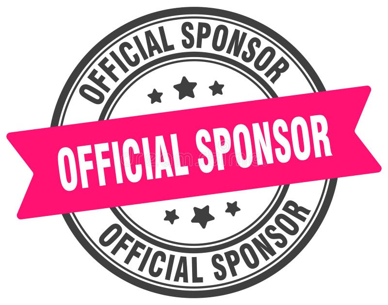 Sponsor stamp stock vector. Illustration of rubber, sticker - 99002271