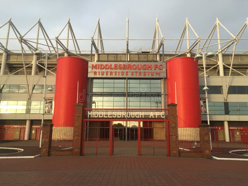 Middlesbrough Riverside Stadium Editorial Photography - Image of tees ...