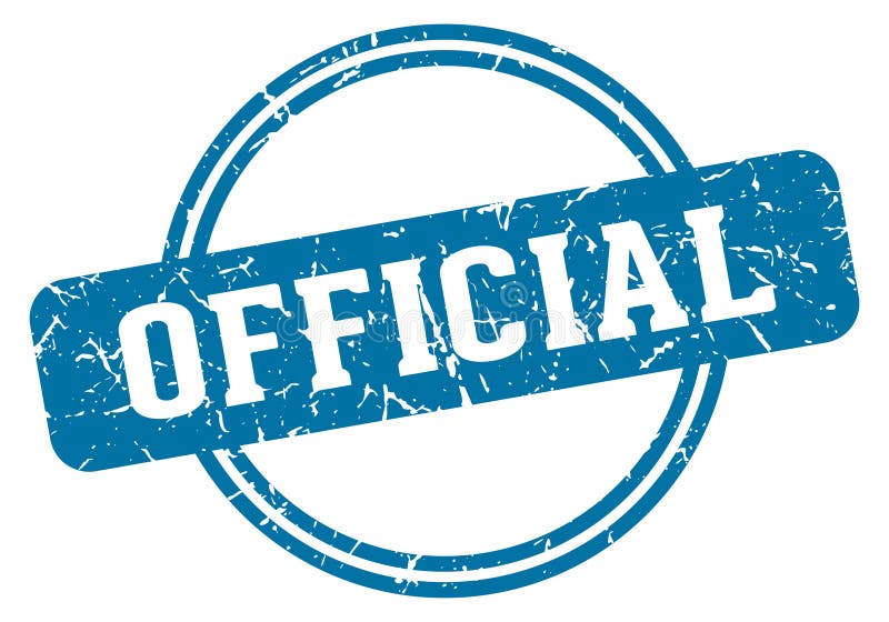 Official stamp stock vector. Illustration of blue, sign - 349493412