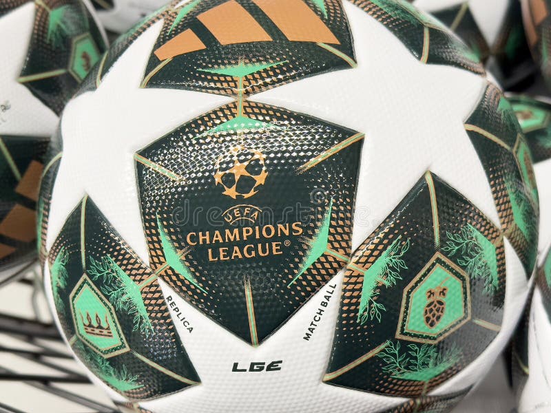 Official Uefa Champions League Ball with Iconic Design and Logos ...