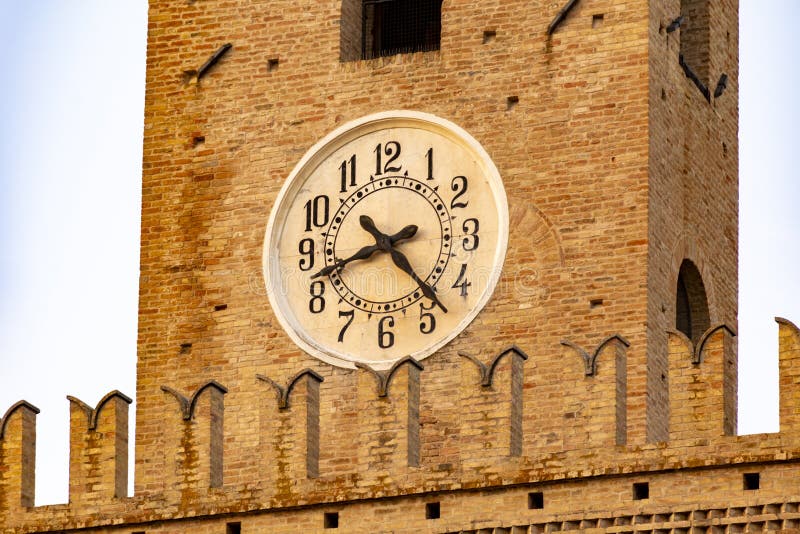 Offida, Marche, Italy stock image. Image of architecture - 291007135