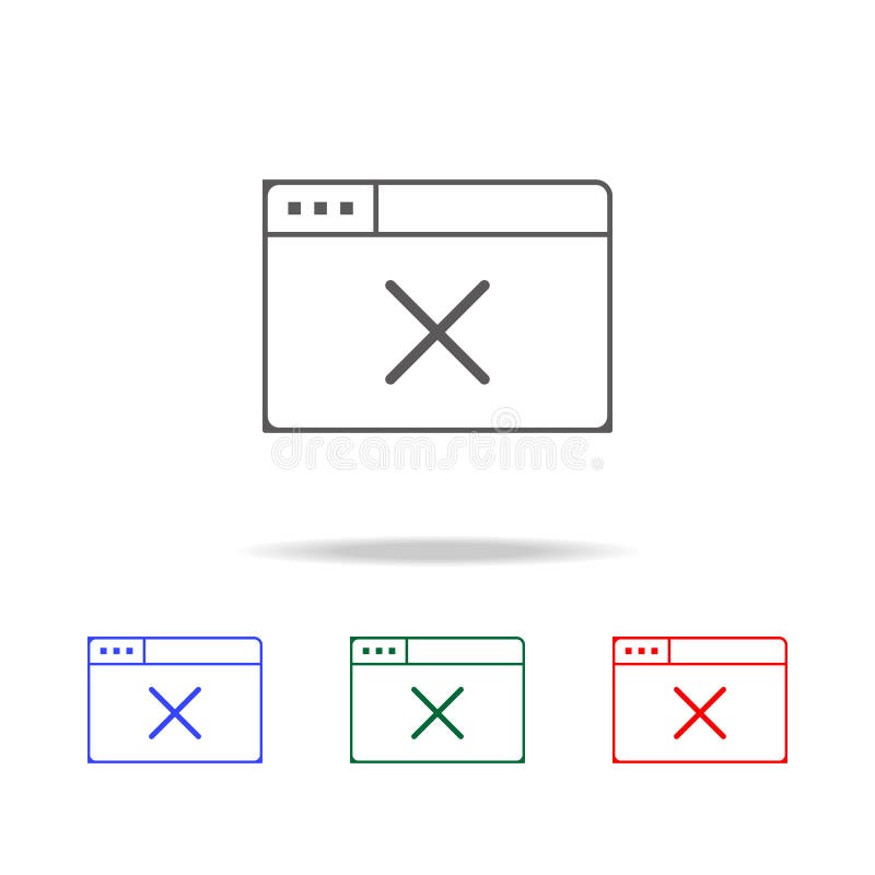 Offline Browser Icon. Elements in Multi Colored Icons for Mobile ...