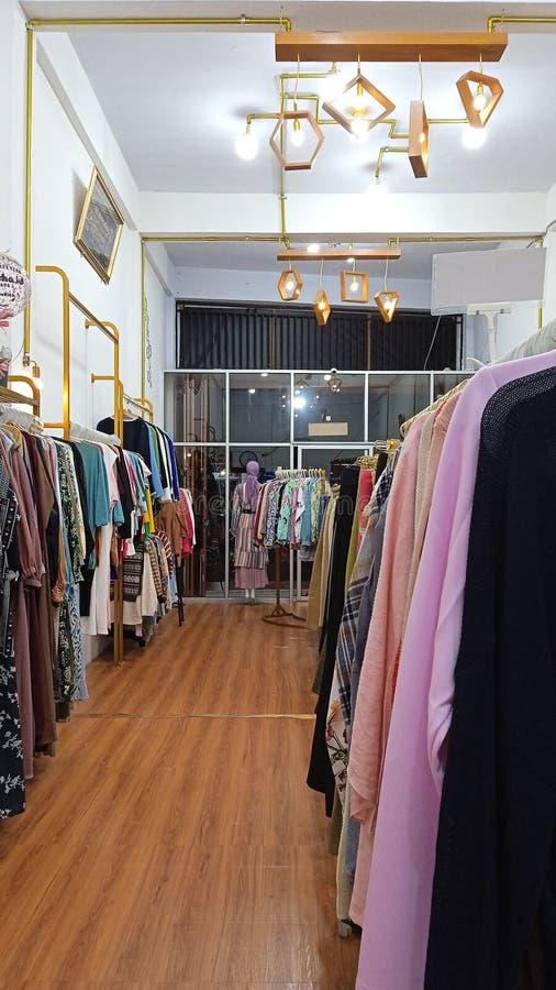Offline clothing store stock photo. Image of banda, aceh - 264823224