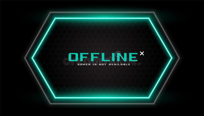Offline Esport Gaming Banner with Streamline Graphics Stock ...