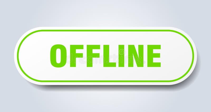 Offline Sticker Stock Illustrations – 820 Offline Sticker Stock ...