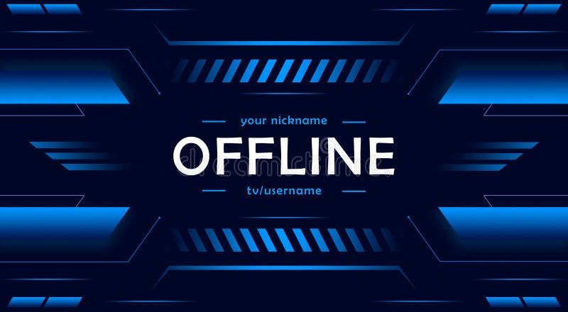 Twitch Modern Offline Hud Screen Banner 16:9 for Stream. Offline White ... Twitch Modern Offline Hud Screen Banner 16:9 for Stream. Offline White ...