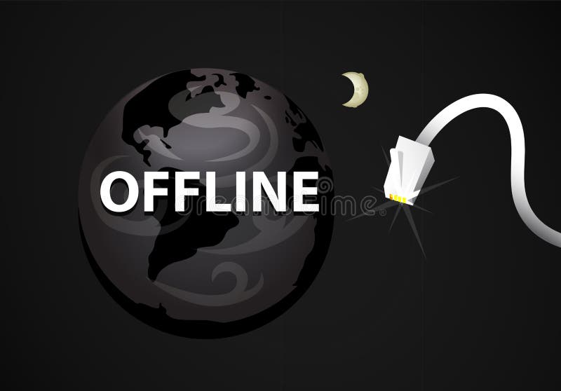Offline Web World stock illustration. Illustration of globe - 37110487