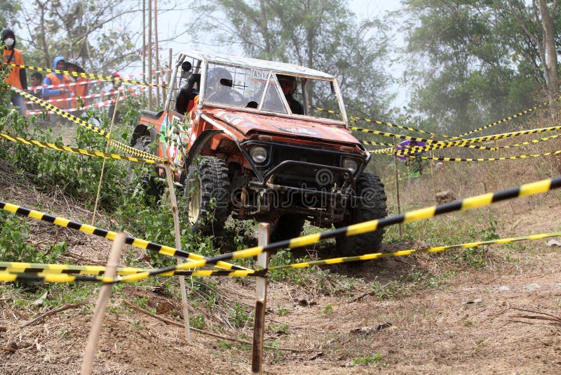 Offroader editorial photography. Image of solo, circuit - 58194472