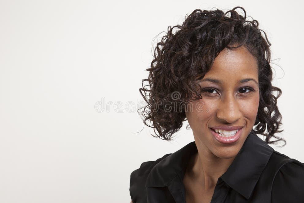Offset african woman stock image. Image of black, happy - 7770877