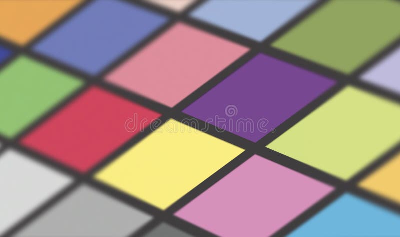 Offset Print Swatch Book Background Stock Photo - Image of controll ...