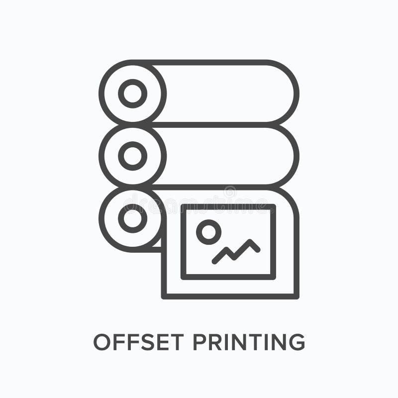 Offset Printing Vector Stock Illustrations – 2,020 Offset Printing ...
