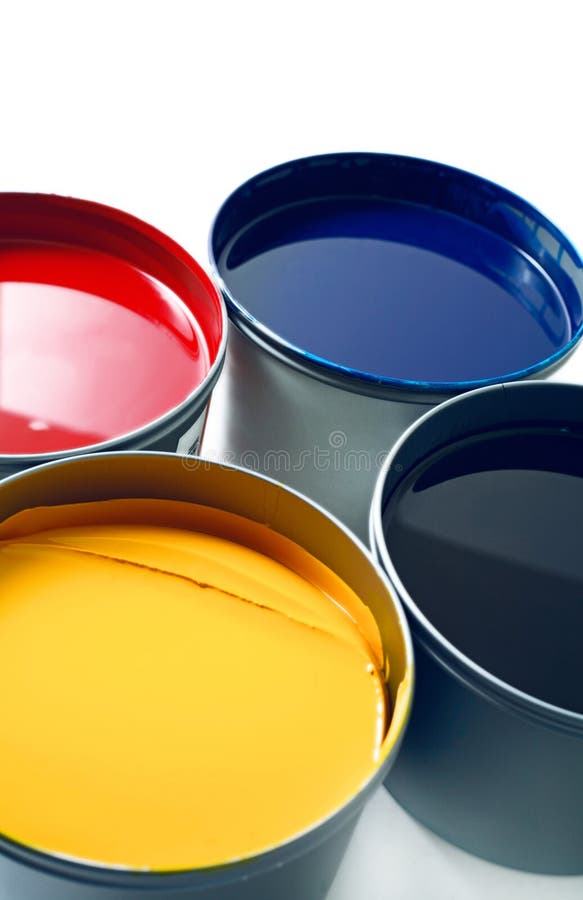 Offset printing ink stock image. Image of cmyk, color - 4552289