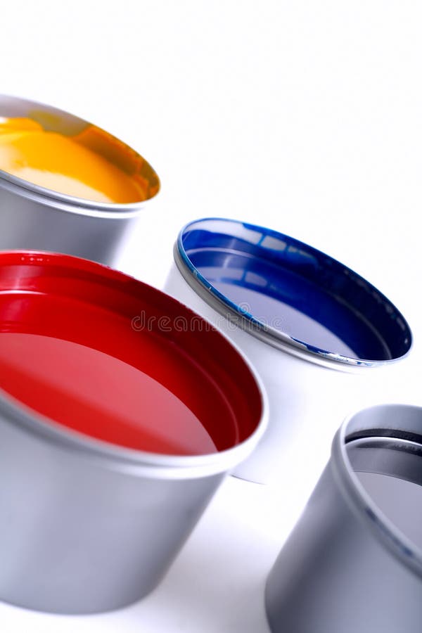 Offset printing ink stock image. Image of cmyk, color - 4552289