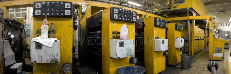 Offset printing machine stock photo. Image of press, offset - 7017378