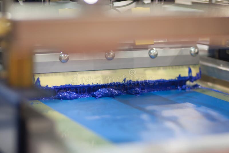 Offset printing machine stock image. Image of industry - 45823301