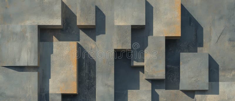 Offset Tile Pattern with Staggered Lines Creating Contemporary Textured ...