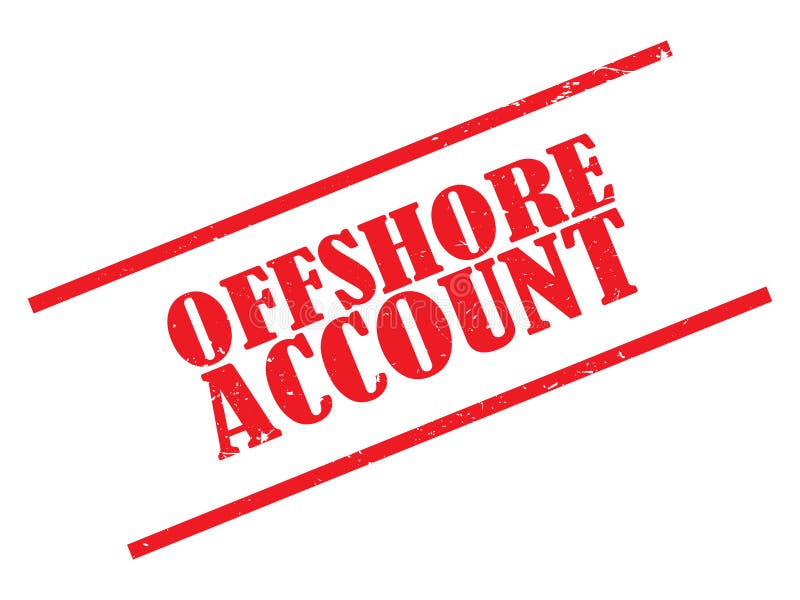 Offshore account stamp stock illustration. Illustration of assistance ...