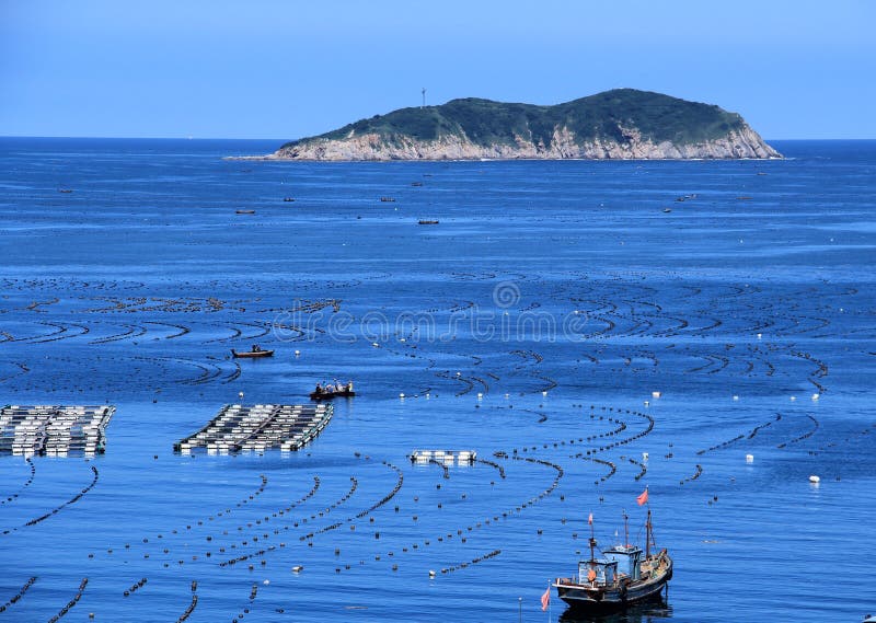 Offshore landscape editorial stock photo. Image of seafood - 27383188