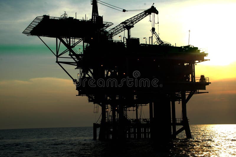 Blow Out Preventer for Offshore Drilling Rig Stock Photo - Image of ...