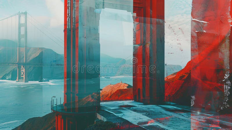 Offshore Oil Rig Drilling Platform at Sunset. Oil and Gas Platforms ...