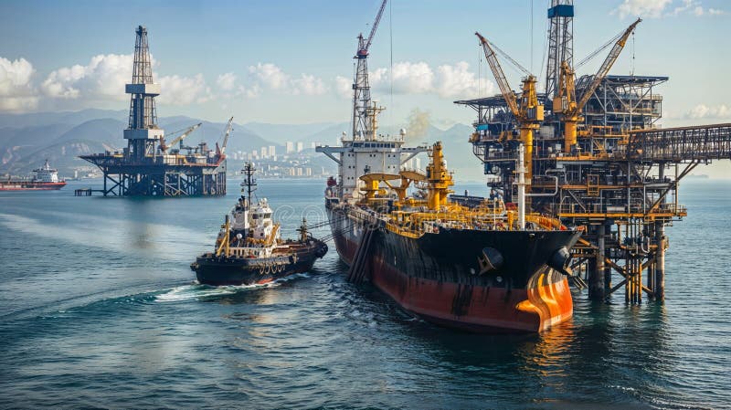 Offshore Supply Vessel Stock Illustrations – 377 Offshore Supply Vessel ...