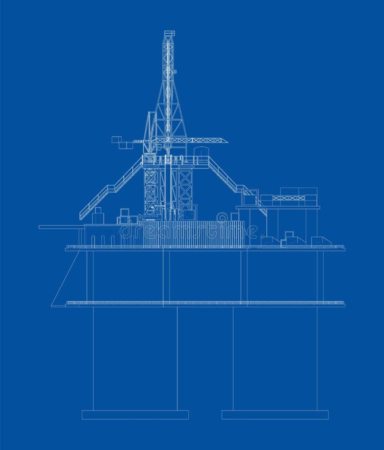Offshore Drawing Stock Illustrations – 1,302 Offshore Drawing Stock ...