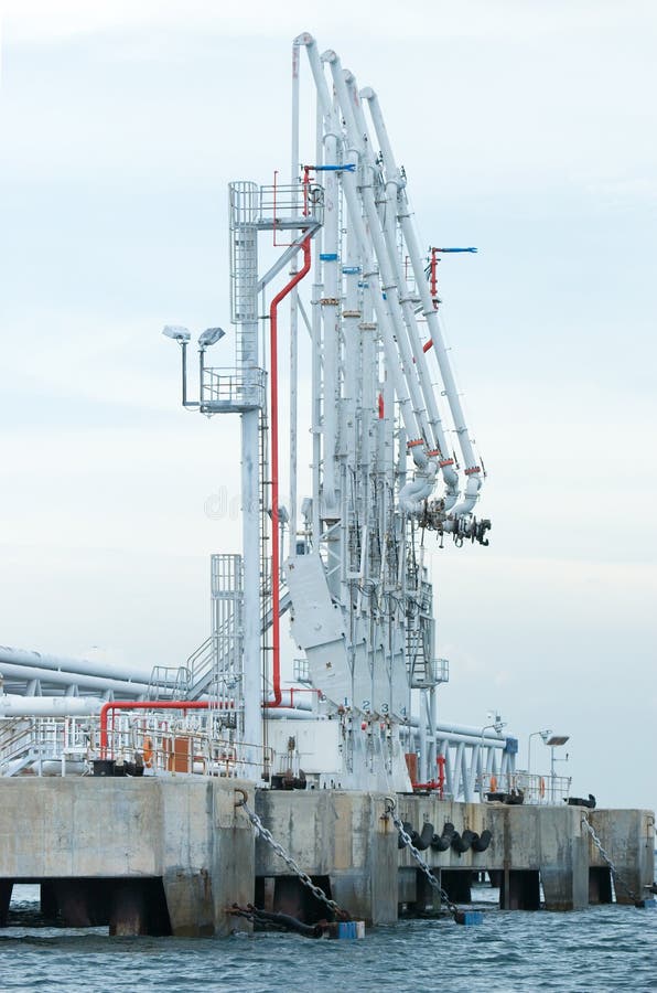 Oil terminal stock photo. Image of pump, refuelling, equipment - 10997688