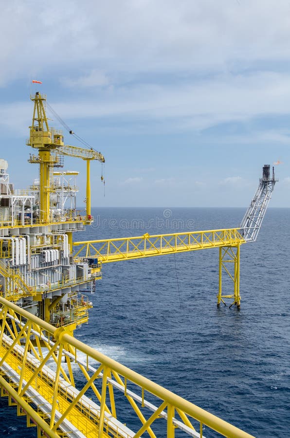 Offshore platform stock photo. Image of natural, drill - 25904854