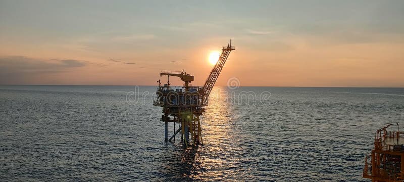 Offshore Sunrise Middle East Java Stock Image - Image of sunrise ...