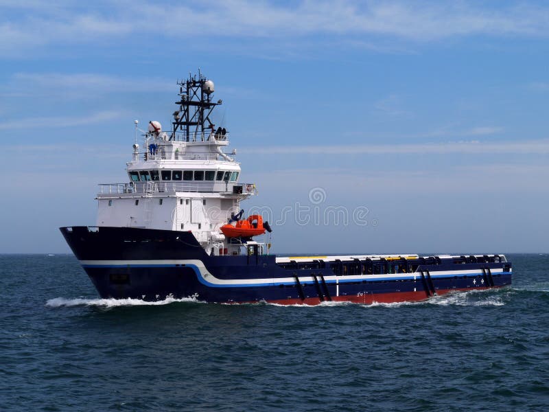 Supply Vessel D1 stock photo. Image of maritime, offshore - 12998594