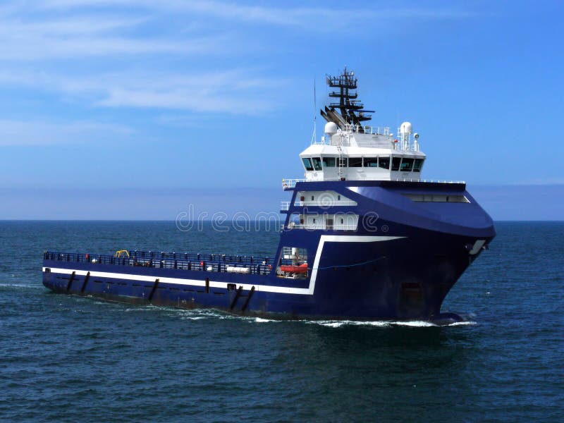 Supply Vessel D1 stock photo. Image of maritime, offshore - 12998594