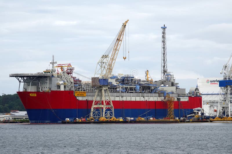Offshore Support Vessel editorial image. Image of platform - 336667715
