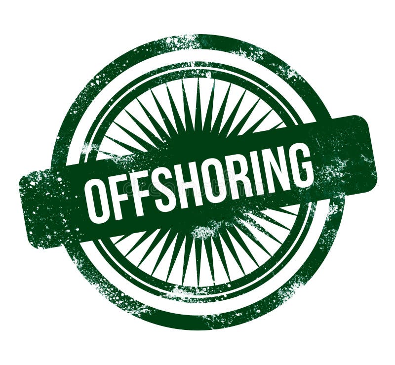 Offshoring - Green Grunge Stamp Stock Illustration - Illustration of ...