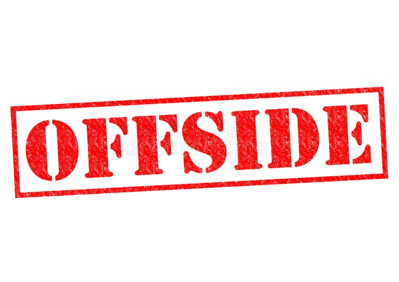 Offside Stock Illustrations – 1,726 Offside Stock Illustrations ...
