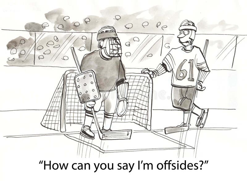Offsides Hockey Stock Illustrations – 5 Offsides Hockey Stock ...