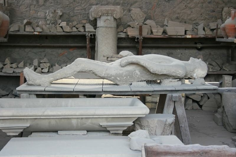 Ofiara Pompeii obraz stock. Obraz złożonej z naturalny - 34667903
