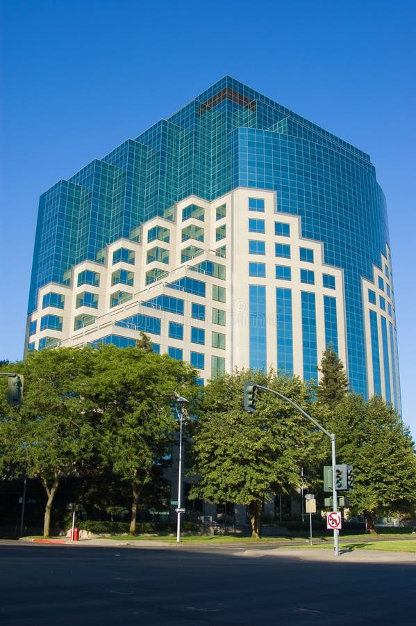 Oficce building stock photo. Image of glass, tall, urban - 4574918