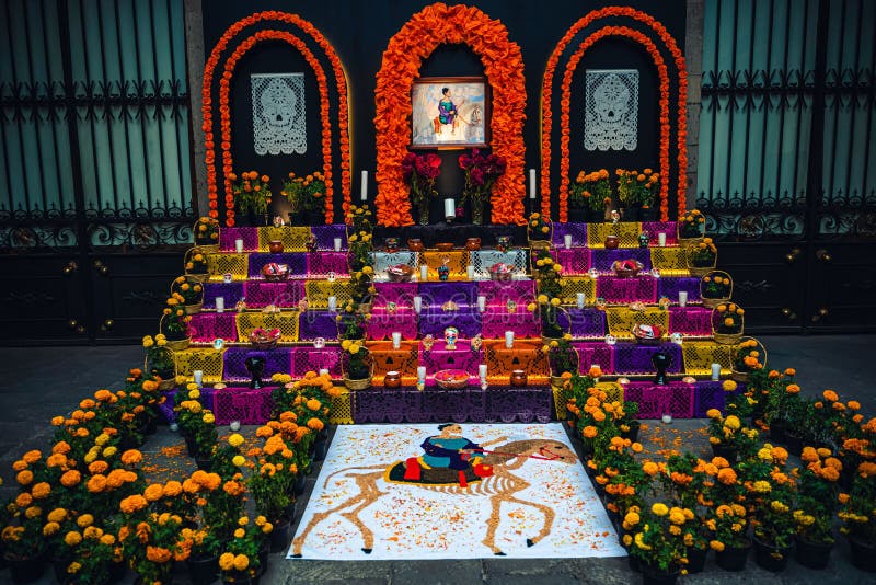Ofrendas in Mexico City, Mexico Stock Image - Image of ofrendas ...